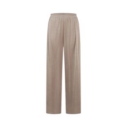 CLOUD 5IVE Damen Trainingshose "CLOUD 5IVE Lurex Look Pants", beige, Gr. S, unifarben, 95% Polyester, 5% Elasthan, Hosen