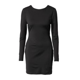 NLY by Nelly Kleid Damen Gr&ouml;&szlig;e 38 silbergrau / schwarz Sommerkleid