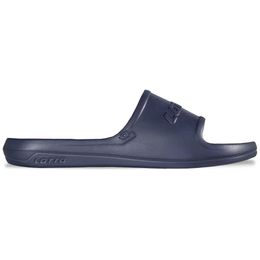 Lotto Herren Badesandale, Gr. 42, blau, Synthetik, unifarben, Schuhe, - mit softem Fu&szlig;bett