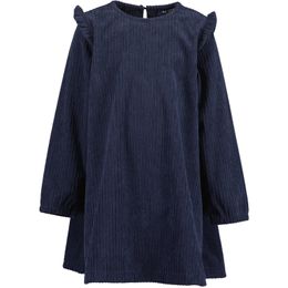 Blue Seven M&auml;dchen Sommerkleid "Kordkleid", blau, Gr. 128, 98% Polyester, 2% Elasthan, Kleider
