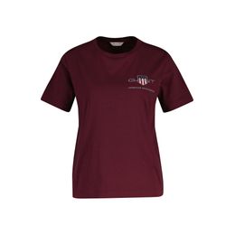 Gant T-Shirt ' Damen Gr&ouml;&szlig;e XXL dunkelrot