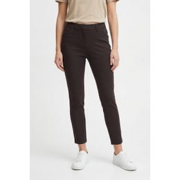 KjBRAND Damen Jerseyhose "Jenny", schwarz, Gr. 54, Web, Obermaterial: 50% Polyester, 45% Viskose, 5% Elasthan, Hosen
