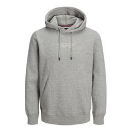 Jack & Jones JACK & JONES Sweatshirt 'JPRBLUArchie' male size XL mottled grey / White