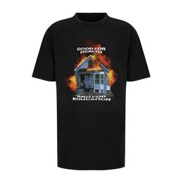 Mister Tee Shirt male size XS Dusty blue / Dark yellow / Black / White