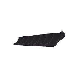Camano Herren Socken "7er Pack", Gr. 39, schwarz, 76% Baumwolle, 21% Polyamid, 3% Elasthan, uni, Socken