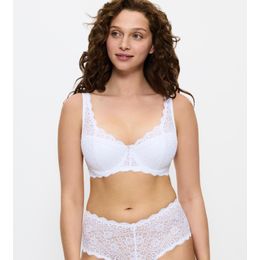 Triumph Damen Balconette-BH "Amourette", Gr. 70, wei&szlig;, Microtouch, Obermaterial: 49% Polyamid, 20% Elasthan, 18% Baumwolle, 13% Polyester, unifarben,