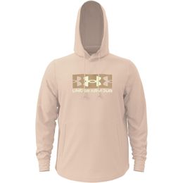 Under Armour Hoodie Rival City Khaki/Bayou (Gr&ouml;&szlig;e: S)