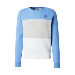 Naketano Sweatshirt Herren Gr&ouml;&szlig;e M blau / graumeliert / wei&szlig;
