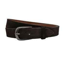 AnnaMatoni Damen Lederg&uuml;rtel "AnnaMatoni Damen Lederg&uuml;rtel in hochwertigem Velour Leder 3cm", braun, Gr. 130, 100% Leder, G&uuml;rtel