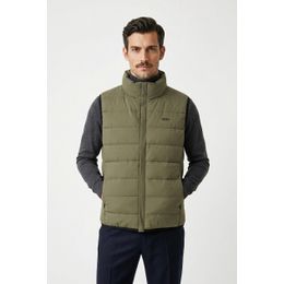 BOSS Green Herren Daunenweste, gr&uuml;n, Gr. XL, unifarben, Web, Obermaterial: 100% Polyamid. Wattierung: 80% Entendaune, 20% Entenfeder, Westen,