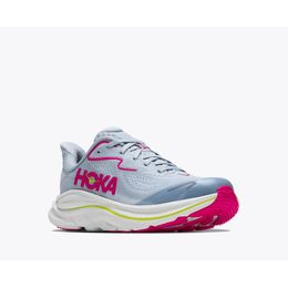 Hoka One One Kinder Laufschuh "Clifton 10 Big Kids", Gr. 40,5, blau, Synthetik, Textil, Schuhe, mit EVA-D&auml;mpfungstechnologie, atmungsaktives