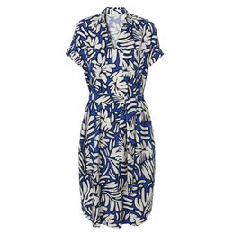 TATUUM Kleid 'Ikala' Damen Gr&ouml;&szlig;e 38 creme / nachtblau / dunkelblau Sommerkleid