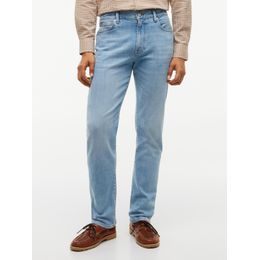 Tommy Hilfiger Herren Straight-Jeans "Denton Slim Straight Fit", blau, Gr. 34, Denim/Jeans, Obermaterial: 99% Baumwolle, 1% Elasthan, Jeans