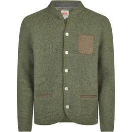 Spieth & Wensky Spieth & Wensky Links-Strickjacke Kolja Oliv (Gr&ouml;&szlig;e: XXL)