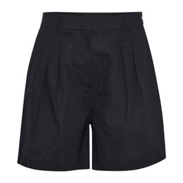 Barbour Kurze Leinenhose Luna Black (Gr&ouml;&szlig;e: 8)