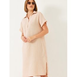 Bianco Lucci Kleid Damen Gr&ouml;&szlig;e 38 taupe