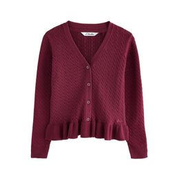 Clarks Strickjacke M&auml;dchen Gr&ouml;&szlig;e 110 burgunder