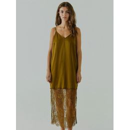 NORR Damen Jerseykleid "NORR Dress Talua", braun, Gr. 40, Obermaterial: 68% Viskose, 32% Polyester, Kleider
