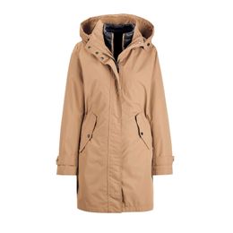 GOLDNER Damen Funktionsjacke "Kurzgr&ouml;&szlig;e Kapuzenjacke mit 3-in-1-Funktion", braun, Gr. 23, Obermaterial: 100% Polyester PES., Jacken, Jacke mit