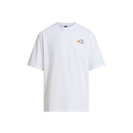 The North Face Shirt male size XL Apple / Orange / Black / White