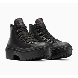 Converse Damen Winterstiefel "CHUCK TAYLOR ALL STAR LUGGED HEEL CC", Gr. 36, schwarz, Textil, Schuhe, Winterschuhe, Winterboots, Snowboots,