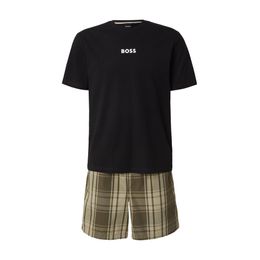 BOSS Pyjama 'Easy' Herren Gr&ouml;&szlig;e M khaki / oliv / schwarz