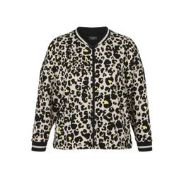 Via Appia Due Damen Sweatjacke "Via Appia Due Jacke", bunt, Gr. 46, Obermaterial: 48% Viskose CV. 47% Polyester PES. 5% Elasthan EL., Sweatjacken,