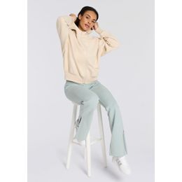adidas Sportswear Sportsweatjacke 'Soft Lux Full-Zip' Damen Gr&ouml;&szlig;e XS hellbeige