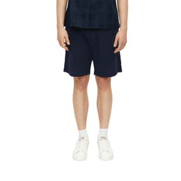 s.Oliver Herren Chinoshorts, blau, Gr. XXL, unifarben, Web, Obermaterial: 100% Baumwolle, Hosen, Sommer-Shirts mit elastischem Bund