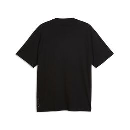 Puma Herren T-Shirt "SPORT RELAXED GRAPHIC TEE"Puma schwarz, Gr. M, bedruckt, Jersey, Obermaterial: 100% Baumwolle, Shirts, f&uuml;r Erwachsene, mit