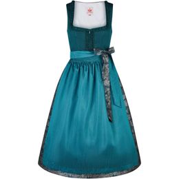 Spieth & Wensky Spieth & Wensky Langes Dirndl Klavier Petrol (Gr&ouml;&szlig;e: 46)