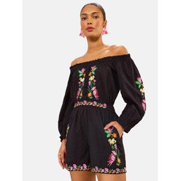 Love & Roses Jumpsuit Damen Gr&ouml;&szlig;e L gelb / hellgr&uuml;n / pink / schwarz