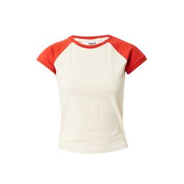 Urban Classics Shirt female size M Cream / Red
