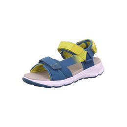 Superfit Sandale Jungen Gr&ouml;&szlig;e 38 blau / gelb
