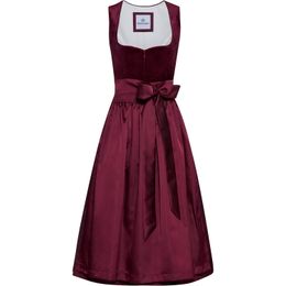 Hammerschmid Langes Dirndl Thumsee Bordeaux (Gr&ouml;&szlig;e: 38)