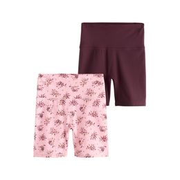 next Shorts Damen Gr&ouml;&szlig;e 44/46 pastellgelb / rosa / hellpink / bordeaux