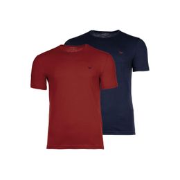 Emporio Armani Herren T-Shirt "T-Shirt ENDURANCE 2er Pack", bunt, Gr. L, Obermaterial: 95% Baumwolle CO. 5% Elasthan EL., Shirts