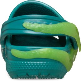 Crocs M&auml;dchen Clog "Classic", Gr. 27deep dive, Croslite , kontrastfarbene Details, Schuhe, Sommerschuh, Hausschuh mit schwenkbarem Fersenriemen
