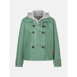 LIEBLINGSST&Uuml;CK LIEBLINGSST&Uuml;CK Damen Umstandsfleecejacke "JeanL"518, garden gr&uuml;n, Gr. 42, 60% Baumwolle, 40% Polyester, Jacken, aus Baumwolle