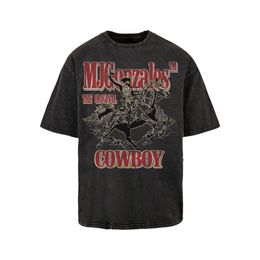 Mj Gonzales T-Shirt 'Ranch Rebel' Herren Gr&ouml;&szlig;e XXXL dunkelrot / schwarz / schwarzmeliert