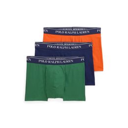 Polo Ralph Lauren Boxershorts 'CLSSIC' Herren Gr&ouml;&szlig;e XL navy / gr&uuml;n / orange / wei&szlig;