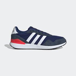 Herren Sneaker "RUN 60S 4.0", adidas Sportswear, Gr. 41dunkelblau, ftwr wei&szlig;, aurora ink, Leder, Textil, Schuhe, inspiriert vom Design der adidas ZX