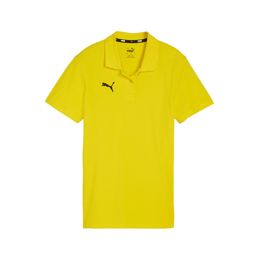 Puma Sportshirt 'TeamGoal' Damen Gr&ouml;&szlig;e XXL limone / schwarz