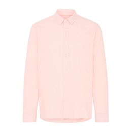 Blend Button Up Shirt 'BHAban Slub Linen Mix' male size XL Peach