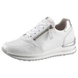 Gabor Sneaker Damen Gr&ouml;&szlig;e 43 silber / wei&szlig; Sommerschuhe