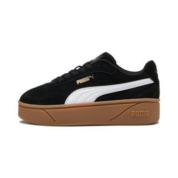 Puma Damen Sneaker "CLUB II ERA PLATFORM SD WNS", Gr. 38,5, wei&szlig;, Schuhe