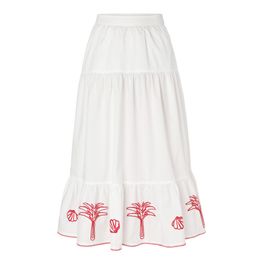 TATUUM Rock 'Sisa' Damen Gr&ouml;&szlig;e 34 rot / offwhite