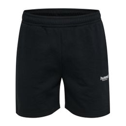 Hummel Herren Sweatshorts "HMLLEGACY 2.0 SHORTS", schwarz, Gr. L, Obermaterial: 60% Baumwolle, 40% Polyester, Hosen, aus Baumwolle und Polyester,