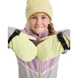 Roxy Kinder Snowboardhandschuhe "Roxy Jetty Girl Solid", gelb, Gr. L, Obermaterial: 50% Polyester, 50% Polyurethan., Handschuhe