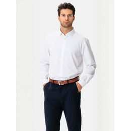 TEESHOPPEN Button Up Shirt ' Premium ' male size S White
